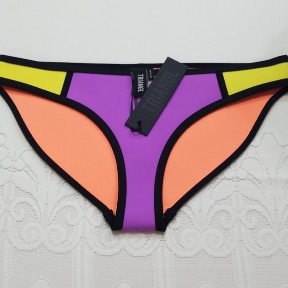 triangl swimwear | Swim | 37b Triangl Purpleyellow Bottoms Various ...